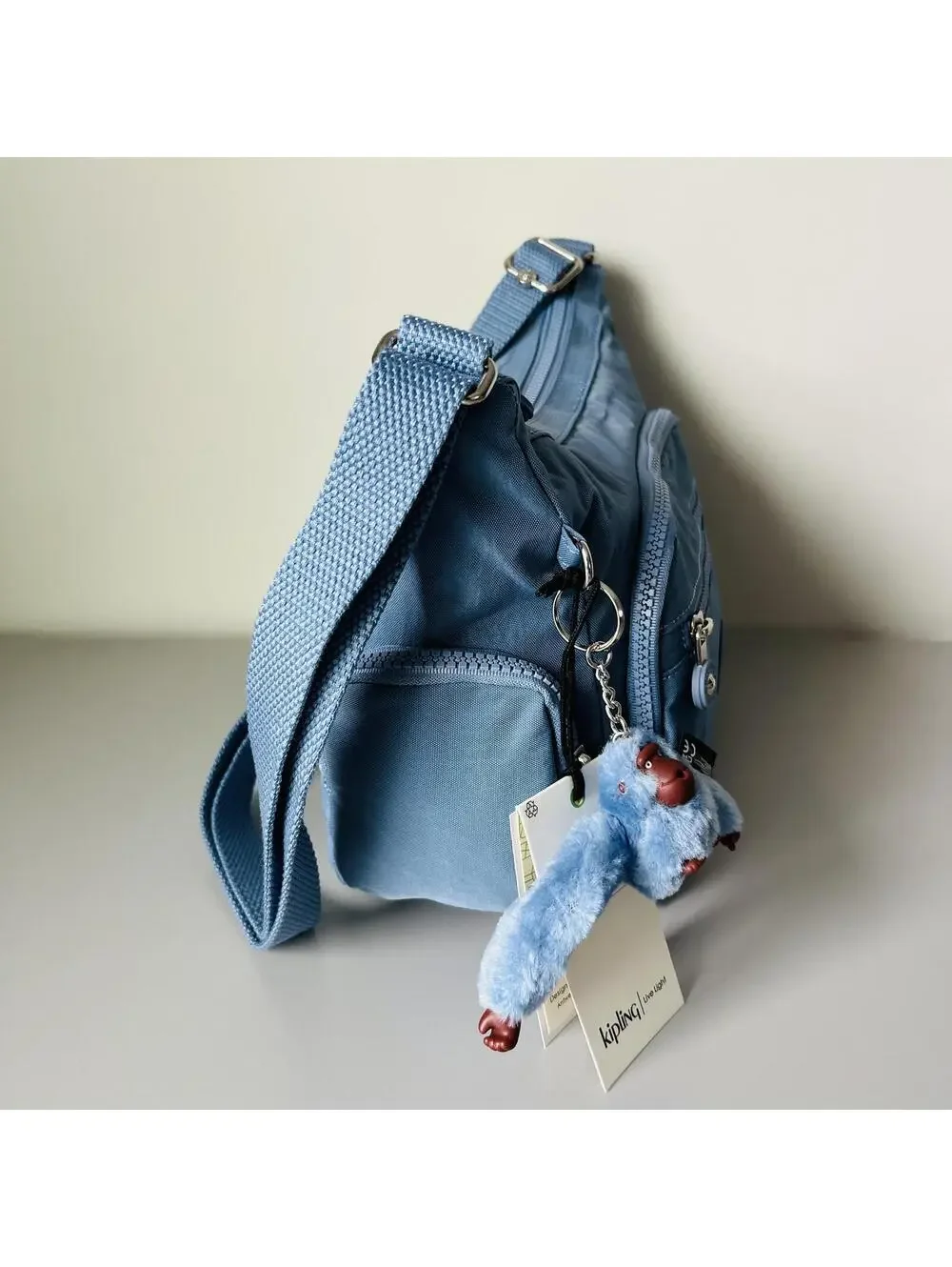 Kipling | Bags | Kipling Gabbie Crossbody Bag Haze Blue Nwt | Poshmark